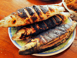 Grilled Milk Fish (Grilled Bangus) with Stuffings | Panlasang Pinoy ...