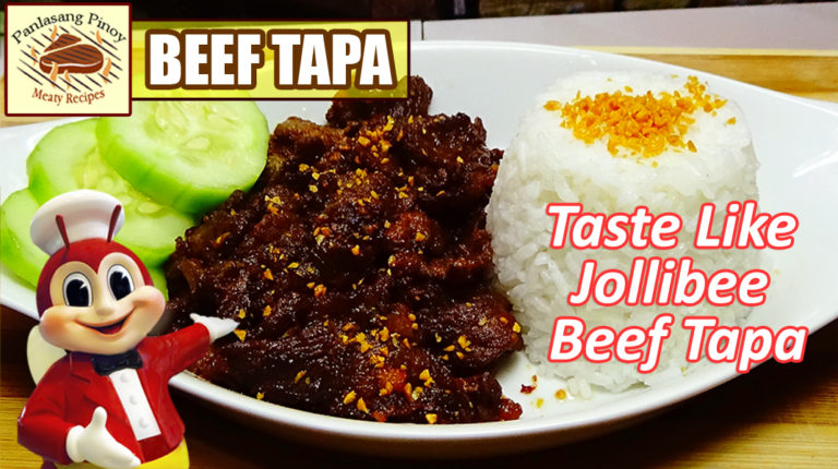 Breakfast Beef Tapa Jollibee Style | Panlasang Pinoy Meaty Recipes