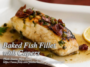 Baked Fish Fillet with Capers | Panlasang Pinoy Meaty Recipes
