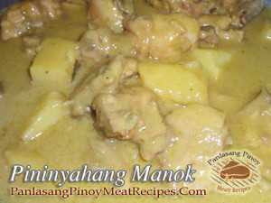 Pininyahang Manok (Pineapple Chicken) | Panlasang Pinoy Meaty Recipes