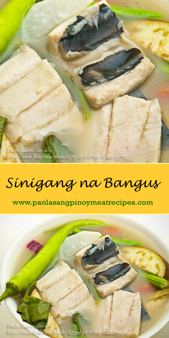 Sinigang na Bangus (Stewed Milkfish in Tamarind Broth) | Panlasang ...