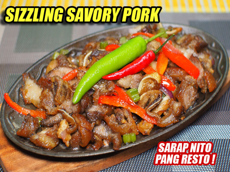 Easy Pork Sisig Recipe | Panlasang Pinoy Meaty Recipes