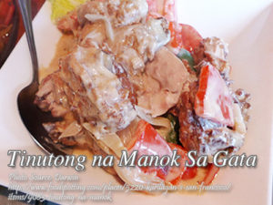Tinutong na Manok Sa Gata Recipe | Panlasang Pinoy Meaty Recipes